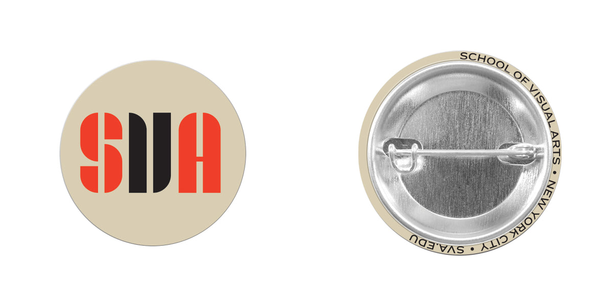 SVA Typeface Buttons (Multiple Styles) – SVA Campus Store